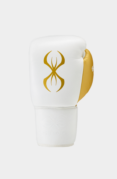STING Evolution Lace Up Boxing Gloves-White/Gold – STING Australiaᵀᴹ