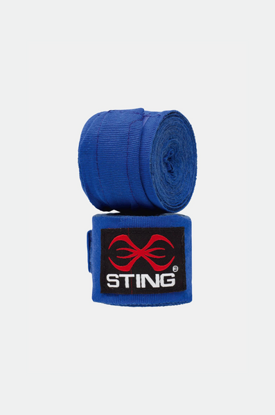 STING 4.5m Elasticised Hand Wraps-Blue – STING Australiaᵀᴹ