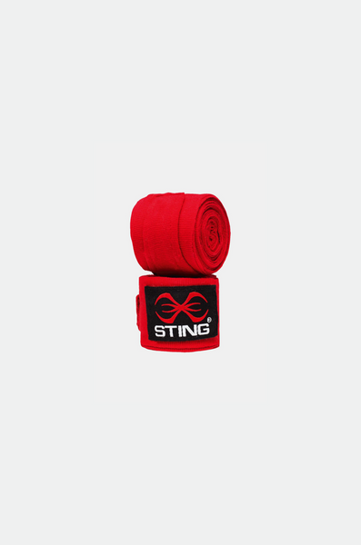 STING 4.5m Elasticised Hand Wraps-Red – STING Australiaᵀᴹ