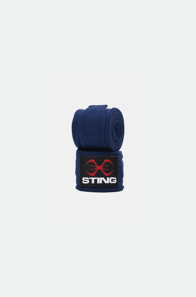 STING 4.5m Elasticised Hand Wraps-Navy – STING Australiaᵀᴹ