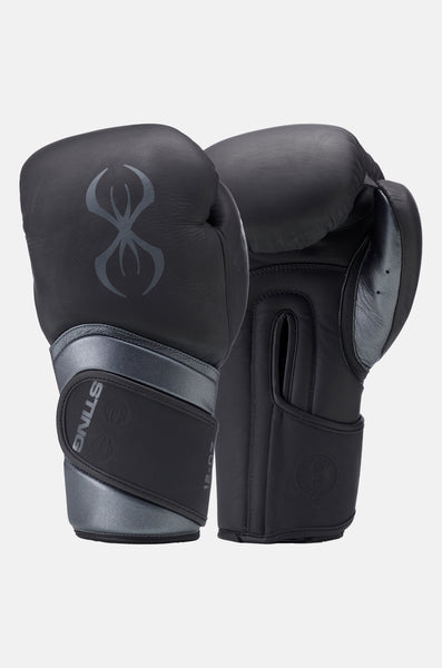 STING Viper X Velcro Boxing Gloves-Black/Grey – STING Australiaᵀᴹ