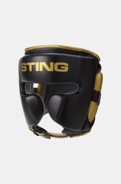 STING Viper Gel Full Face Head Guard-Black/Gold – STING Australiaᵀᴹ